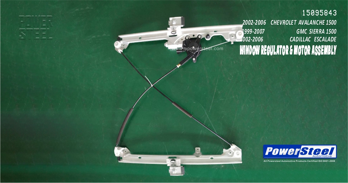 15095843 Window Regulator & Motor Assembly L_Electric Parts_Wenzhou Yize Industrial Co.,Ltd